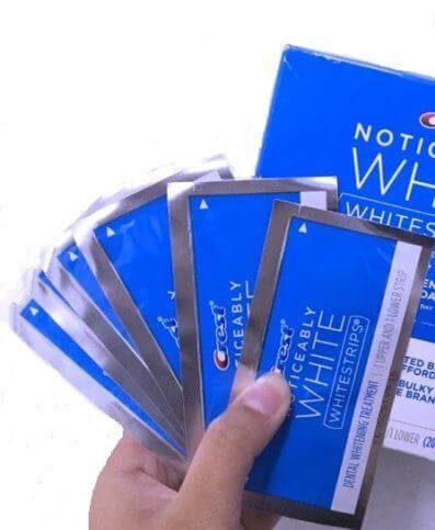 Crest Noticeably White Whitestrips Review - DentalsReview